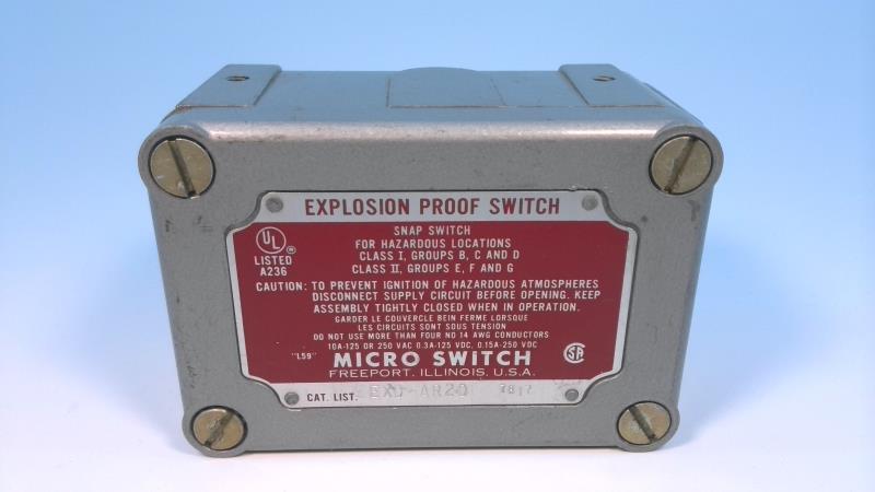 EXD-AR20 Limit and Proximity Switches by HONEYWELL