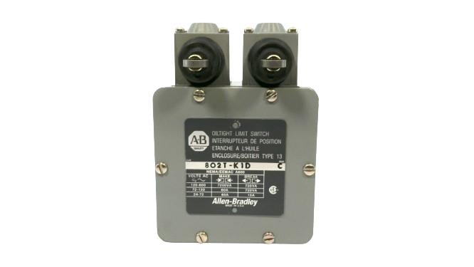 802T-K1D - DUAL LIMIT SWITCH by ALLEN BRADLEY