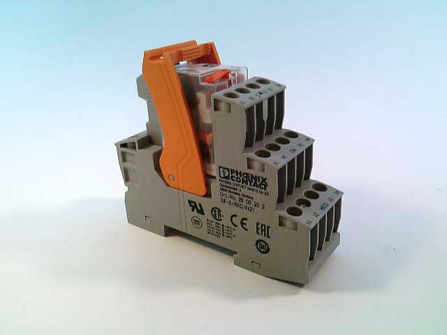 RIF-2-RSC-LV-24AC/2X21 - PRE-ASSEMBLED RELAY MODULE WITH SCREW ...