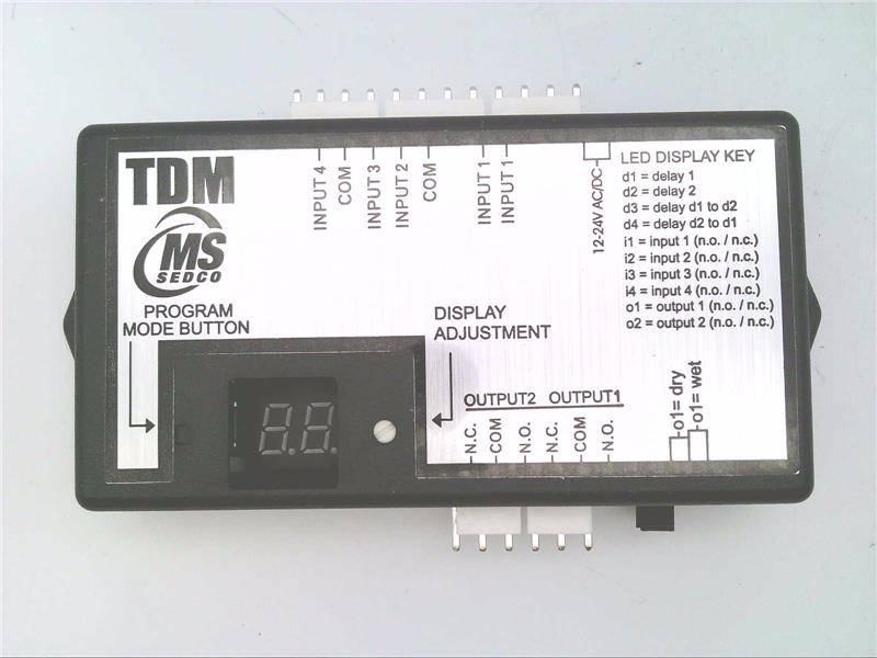 TDM - UNIVERSAL TIME DELAY MODULE PROVIDES UP TO 4 INPUTS THAT CAN BE CONVERTED TO SEQUENTIAL ...