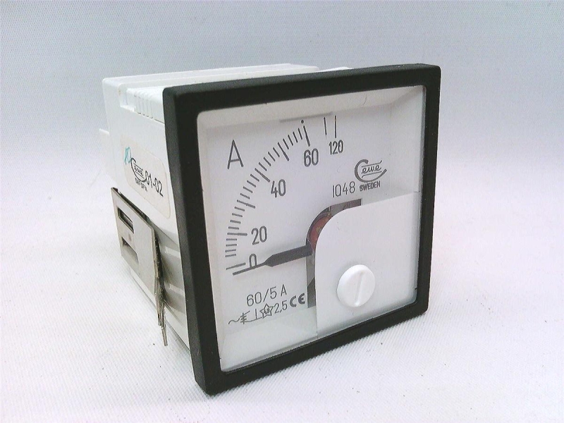 IQ48-0-60/5A - PANEL AMMETER by CEWE INSTRUMENT