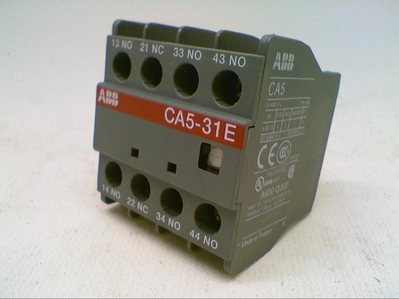 CA5-31E Contactors and Starters by ASEA BROWN BOVERI