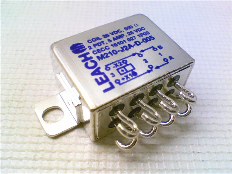 M210-J2A-D-005 Relays by LEACH
