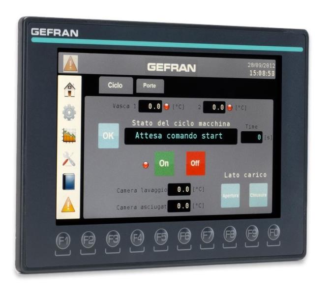 GF-VEDO-35CT-LX0-S1-00-U-G HMI (Human Machine Interfaces) by GEFRAN