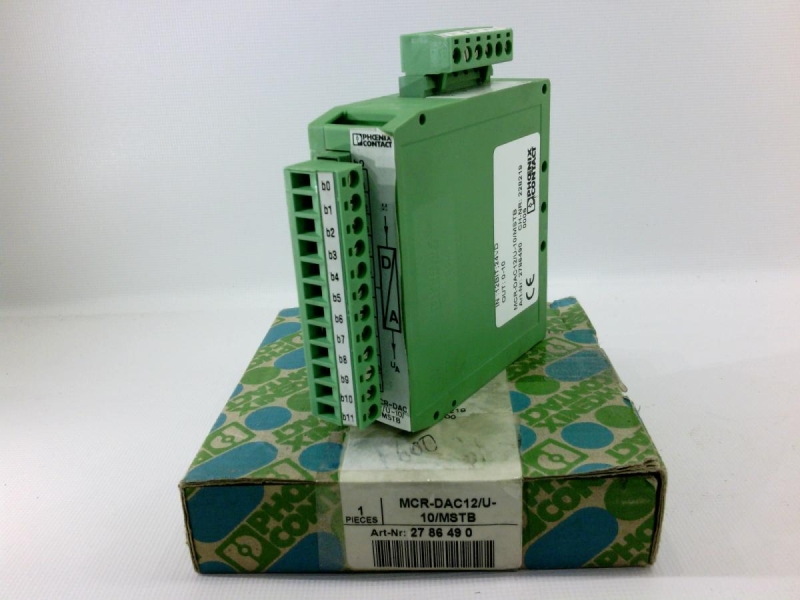 MCR-DAC12/U-10/MSTB Control Devices by PHOENIX CONTACT