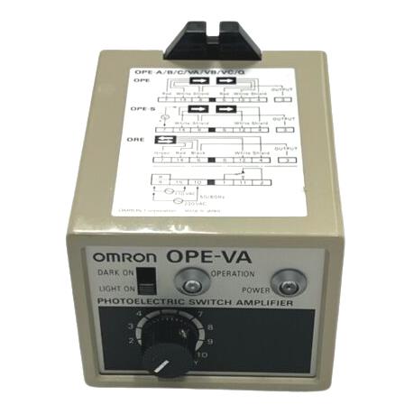 OPE-VA 110/220VAC - PHOTOELECTRIC SWITCH AMPLIFIER by OMRON