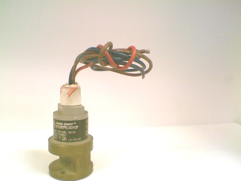 610GB917 Pressure and Temperature Switches by CUSTOM COMPONENT SWITCHES