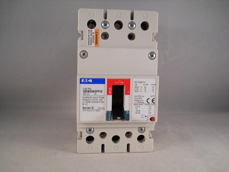GEB3063FFG Circuit Breakers by EATON CORPORATION
