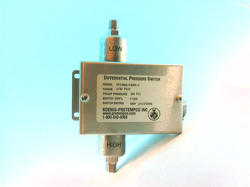 DPS300S-P40PF-5 Pressure and Flow Control by KOENIG PRETEMPO