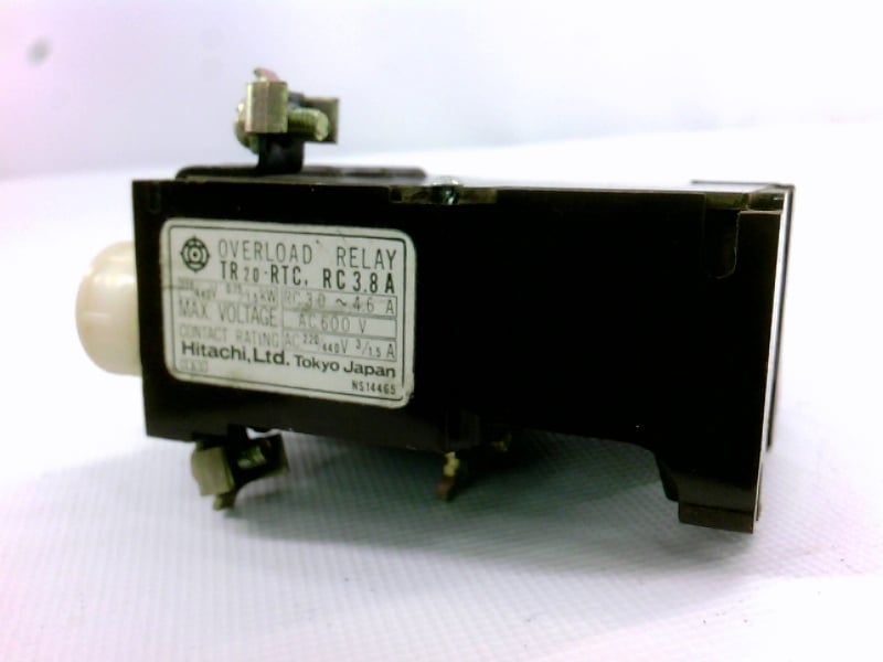 TR20-RTC-3.8A Contactors and Starters by HITACHI
