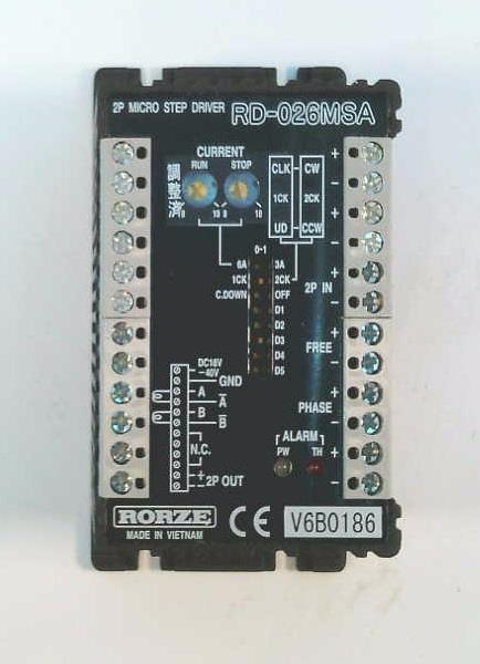 RD-026MSA Motor Control Systems by RORZE