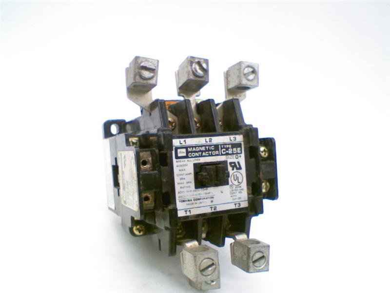 C-25E-200-220V/50HZ-230-240V/60HZ Contactors and Starters by TOSHIBA