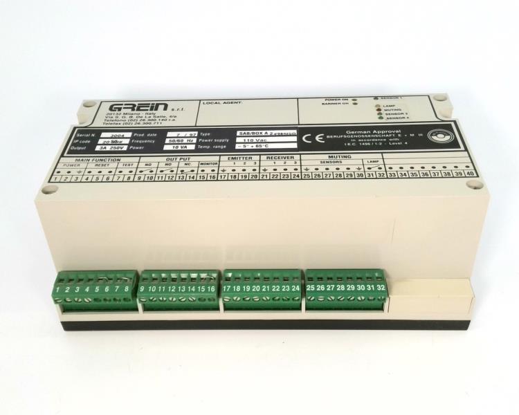 SAB-BOX-A-2-4-20 - POWER SUPPLY TEMPERATURE RANGE: -5 - 60 DEG/F by GREIN