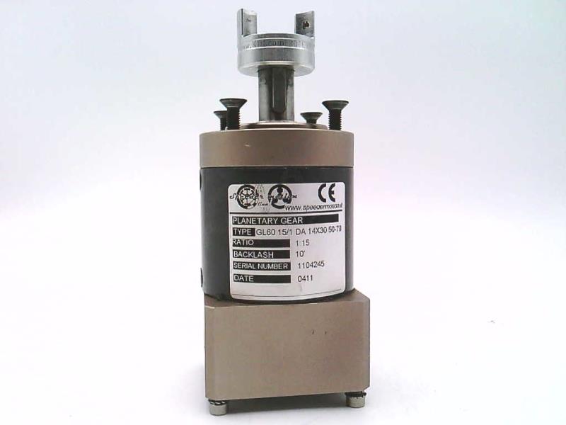 GL60 15/1 DA 14X30 50-70 Gear and Gearbox Components by SPEEDERMOTION