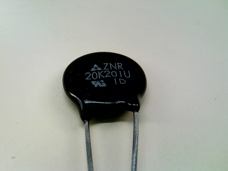 ZNR-20K201U Varistors (MOV) by MATSUSHITA ELECTRIC