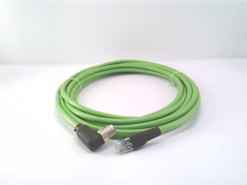 93A050088 - ETH CABLE M12-RJ45 5MT LENGTH (90 DEGREES - RJ45) by DATALOGIC