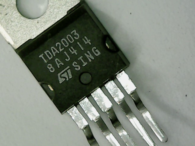 TDA2003V Integrated Circuits by ST MICRO