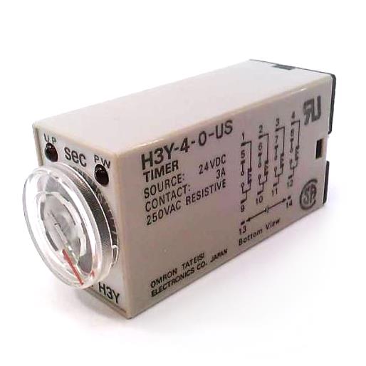 H3Y-4-0-US DC24 30S - DISCONTINUED BY MANUFACTURER by OMRON