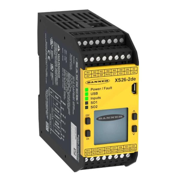 XS26-2DE Safety Control Systems by BANNER ENGINEERING