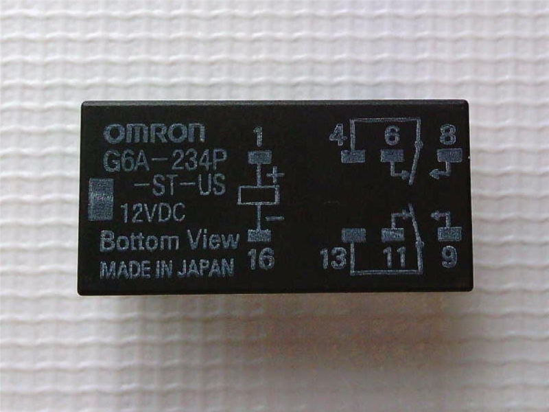 G6A-234P-ST-US-DC12 Relays by OMRON
