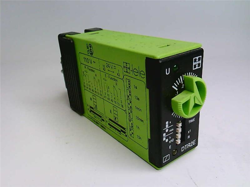 DTR2E-110VAC - TIME DELAY RELAY by TELE CONTROLS
