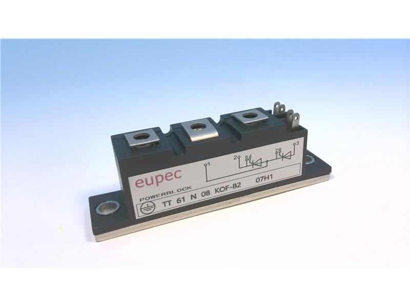 TT61N08KOFB2 - THYRISTOR POWERBLOCK by EUPEC