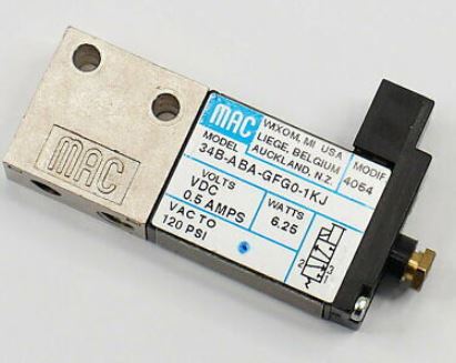 34B-L00-GFG0-1KJ - VAC TO 120 PSI by MAC VALVES INC