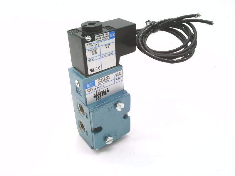 711C-12-PI-112CA Valves by MAC VALVES INC