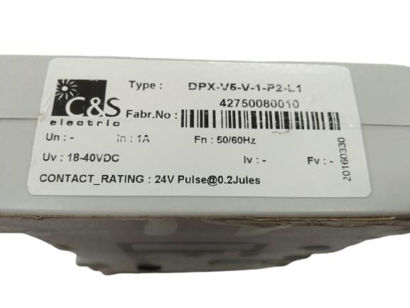 DPX-V5-V-1-P2-H - RMU OVER CURRENT PROTECTION RELAY by C&S ELECTRIC