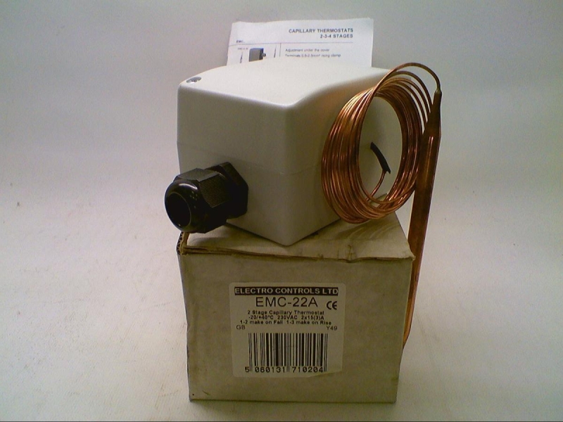EMC-22A Thermostats by ELECTRO CONTROLS