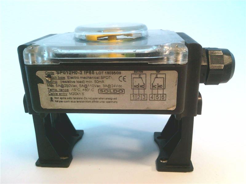 SP012H0-2 - LIMIT SWITCH by SOLDO CONTROLS