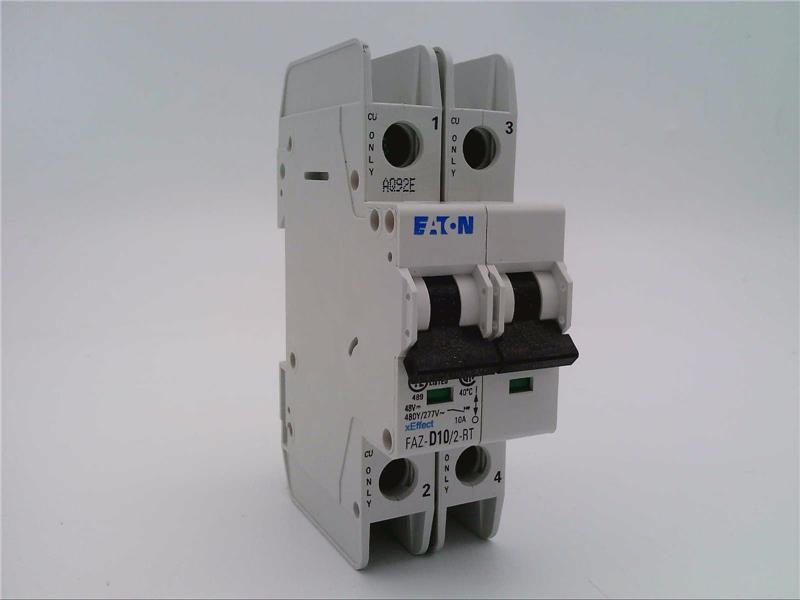 FAZ-D10/2-RT Circuit Breakers by EATON CORPORATION