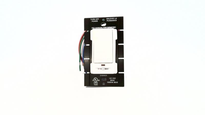 CLW-DIMS1RFW-S BLANK - WALL BOX MASTER DIMMER by CRESTRON