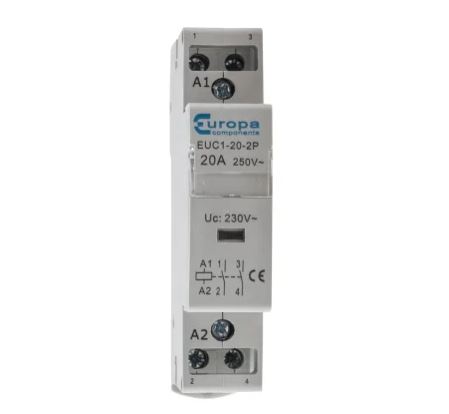 EUC1-20-2P Circuit Breakers by EUROPA COMPONENTS