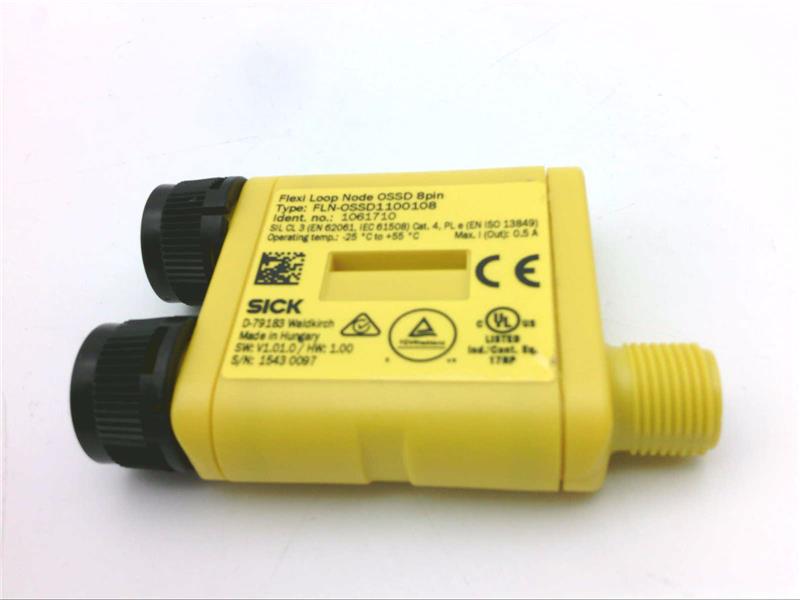 FLN-OSSD1100108 - WITH DUAL-CHANNEL OSSD OUTPUT by SICK