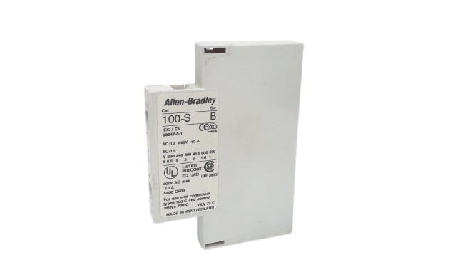 100-SB10 Contactors and Starters by ALLEN BRADLEY