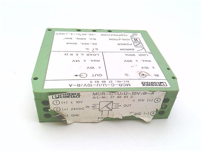 MCR-C-U/U-10V/B-A Sensor Accessories and Components by PHOENIX CONTACT