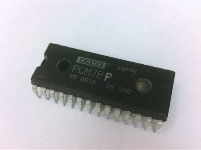 PCM78P Integrated Circuits by BURR BROWN