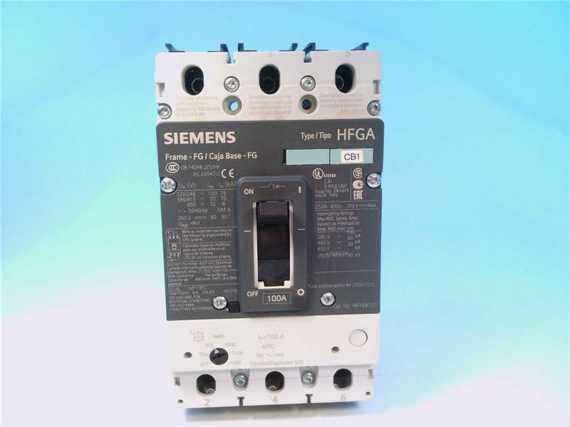 HFX3B100 Circuit Breakers by SIEMENS