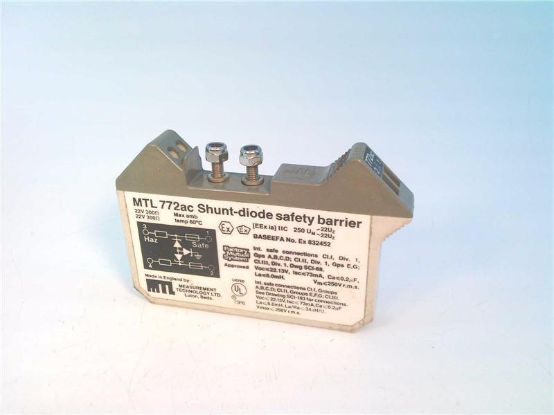 MTL 722AC Safety Control Systems by EATON CORPORATION