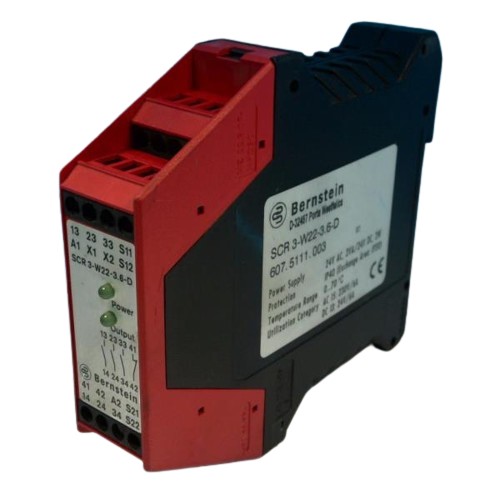 SCR-3-W22-3.6-D - SAFETY RELAY COMBINATION by BERNSTEIN AG