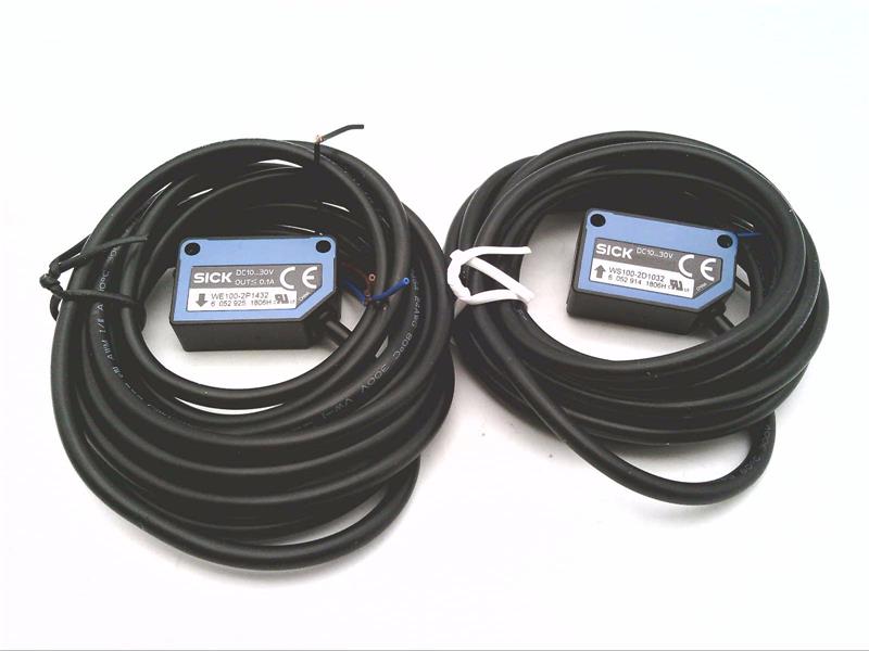 WS/WE100-2P1439 - ED LIGHT ENERGETIC THROUGH BEAM SENSOR WITH A LO/DO ...