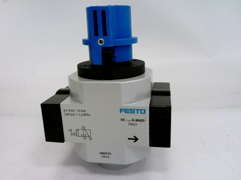HE-1/2-D-MAXI Pneumatic Manifolds and Valves by FESTO