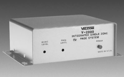 V-2000 Audio and Visual Equipment by VALCOM