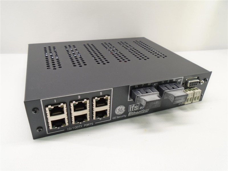 D7600-SS-X - ETHERNET SWITCH 6PORT 1AMP 12-24VDC by INTERNATIONAL FIBER ...