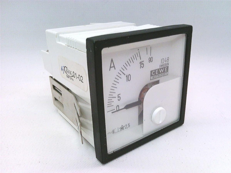 IQ48-0-15/2.5A - PANEL AMMETER by CEWE INSTRUMENT