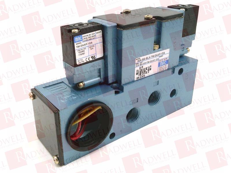 82A-BA-BLA-TM-DAAP-1DA Valves by MAC VALVES INC