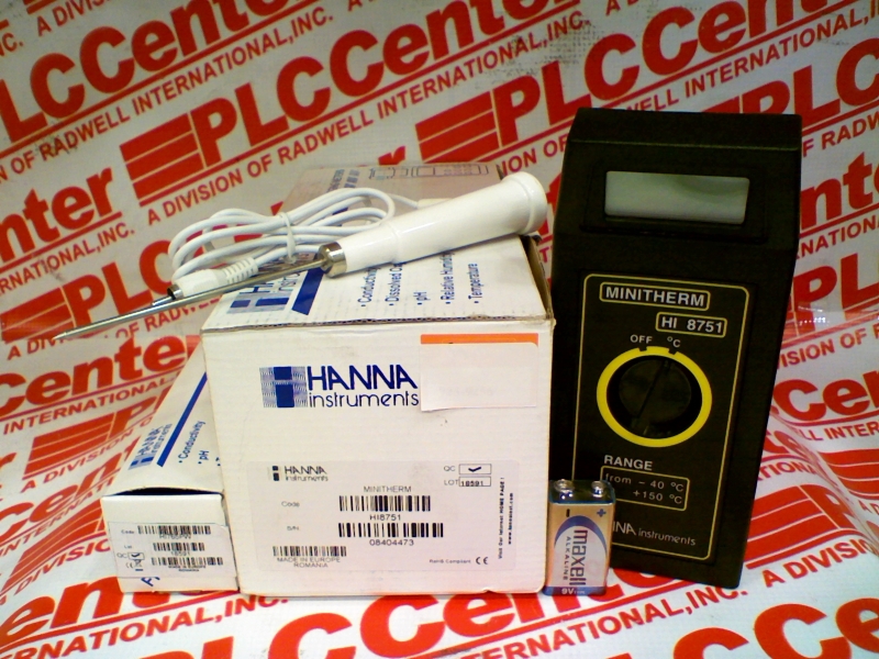 HI-8751 Temperature Sensors by HANNA INSTRUMENTS