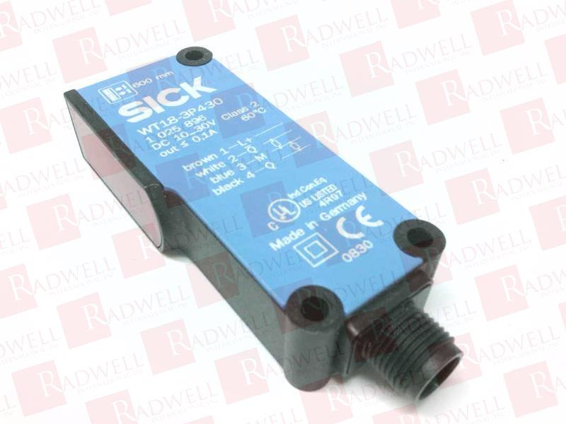 WT18-3P430 Photoelectric Sensors by SICK