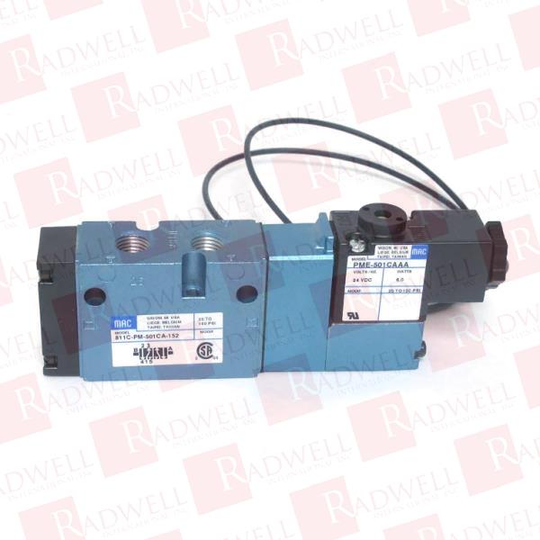 811C-PM-501CA-152 Valves by MAC VALVES INC